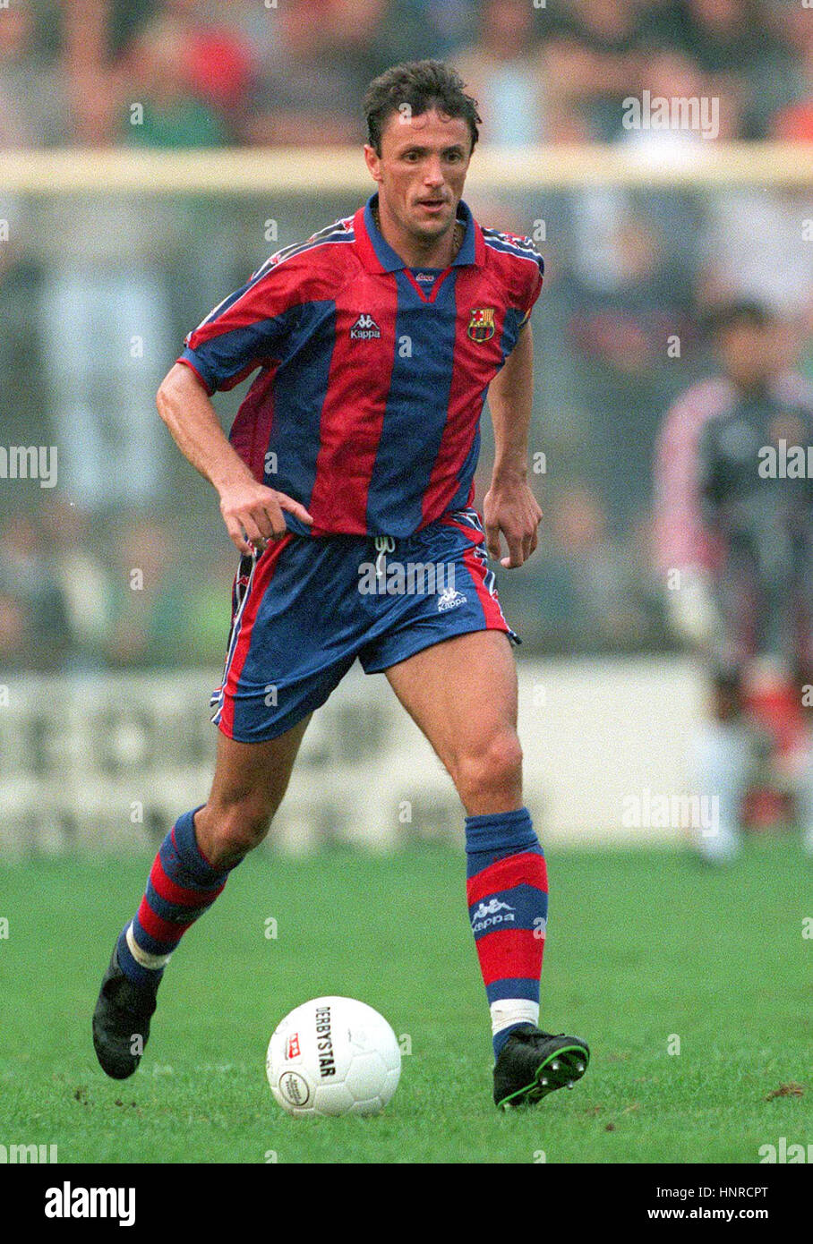 GHEORGHE POPESCU FC BARCELONA 06 August 1996 Stock Photo - Alamy