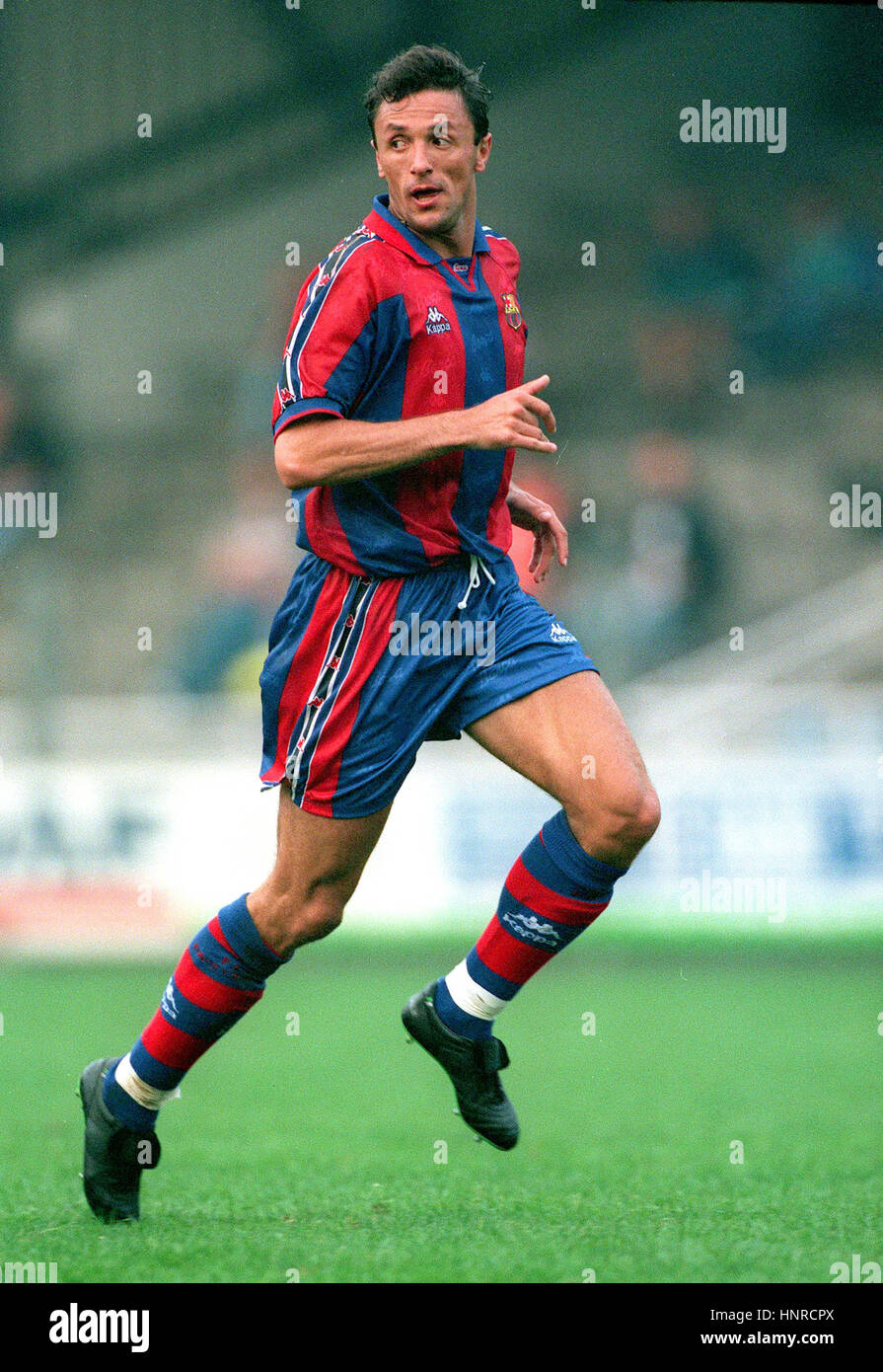 GHEORGHE POPESCU FC BARCELONA 06 August 1996 Stock Photo - Alamy
