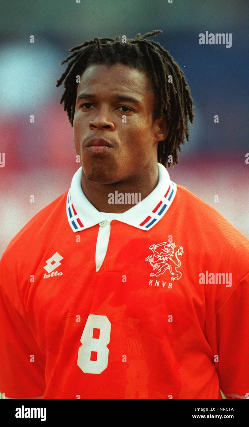 EDGAR DAVIDS HOLLAND & AJAX FC 22 June 1996 Stock Photo - Alamy