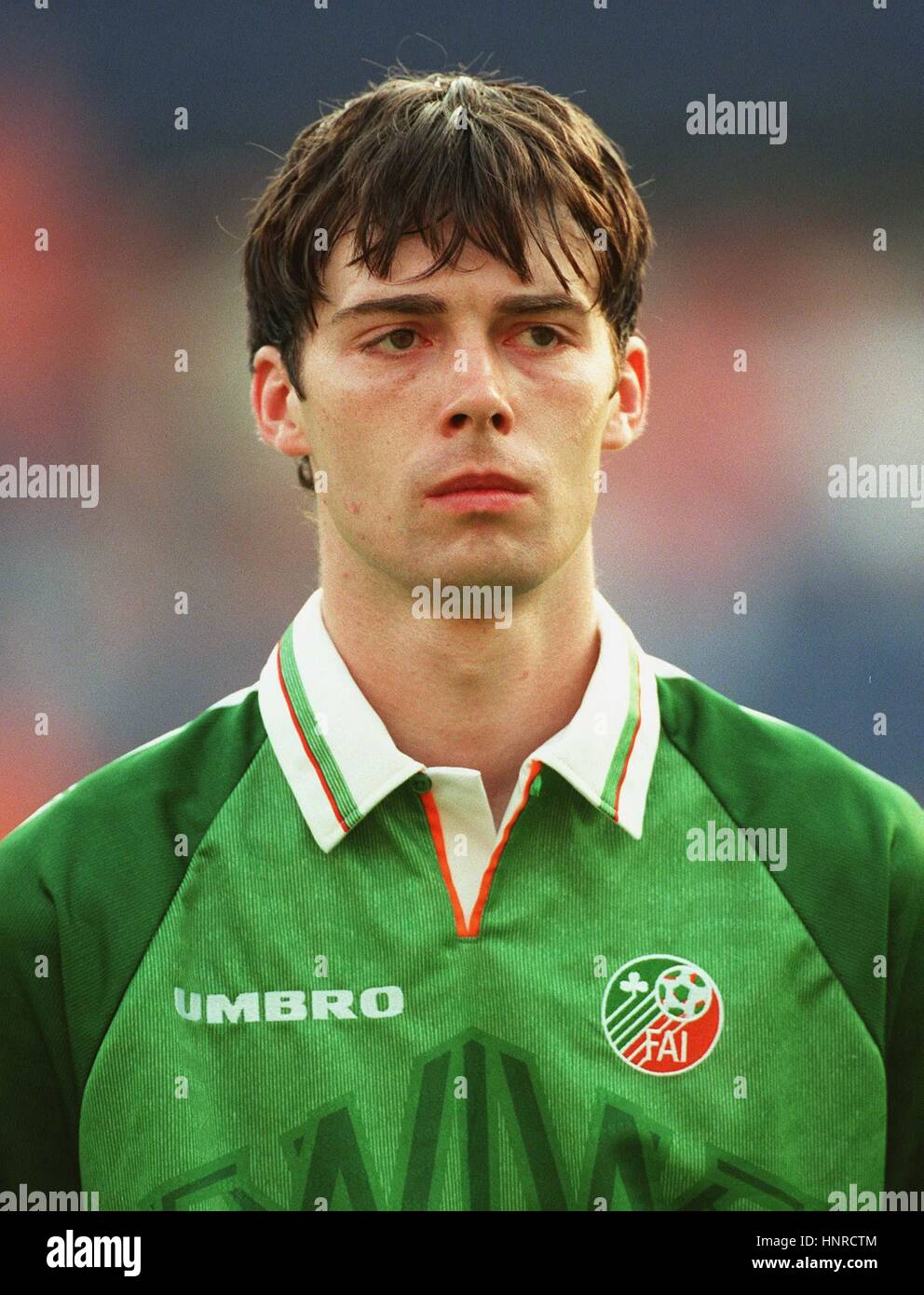 GARY BREEN EIRE & BIRMINGHAM CITY FC 11 August 1996 Stock Photo - Alamy