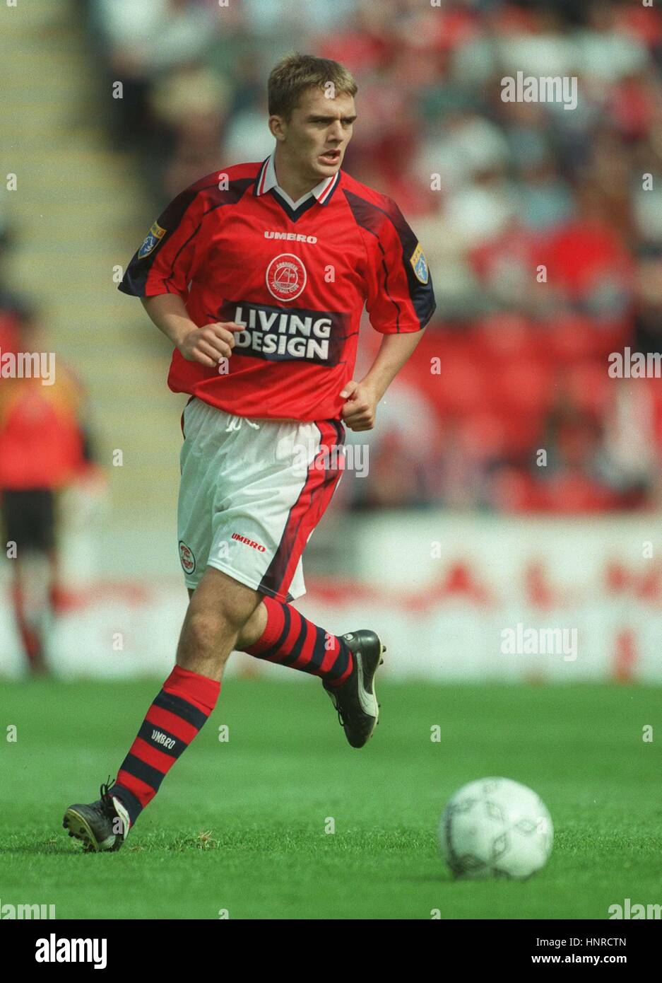 DAVID ROWSON ABERDEEN FC 16 September 1996 Stock Photo - Alamy