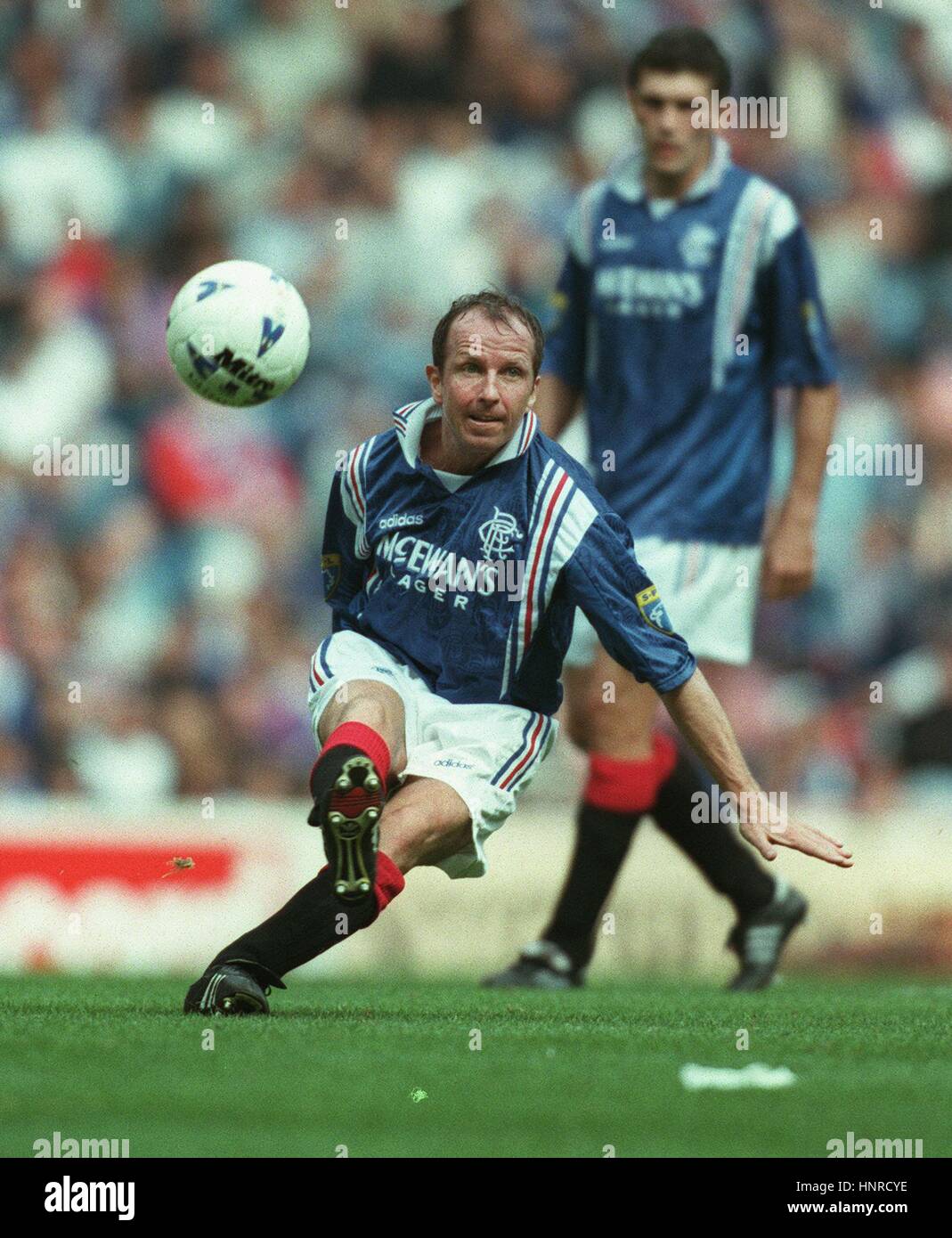 TREVOR STEVEN GLASGOW RANGERS FC 03 September 1996 Stock Photo - Alamy