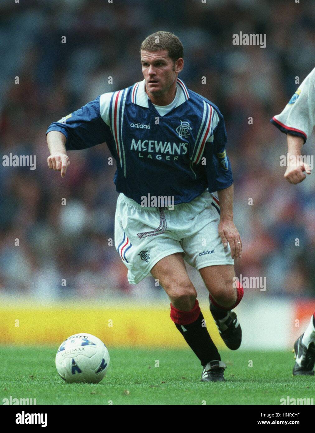 IAN DURRANT GLASGOW RANGERS FC 01 September 1996 Stock Photo - Alamy