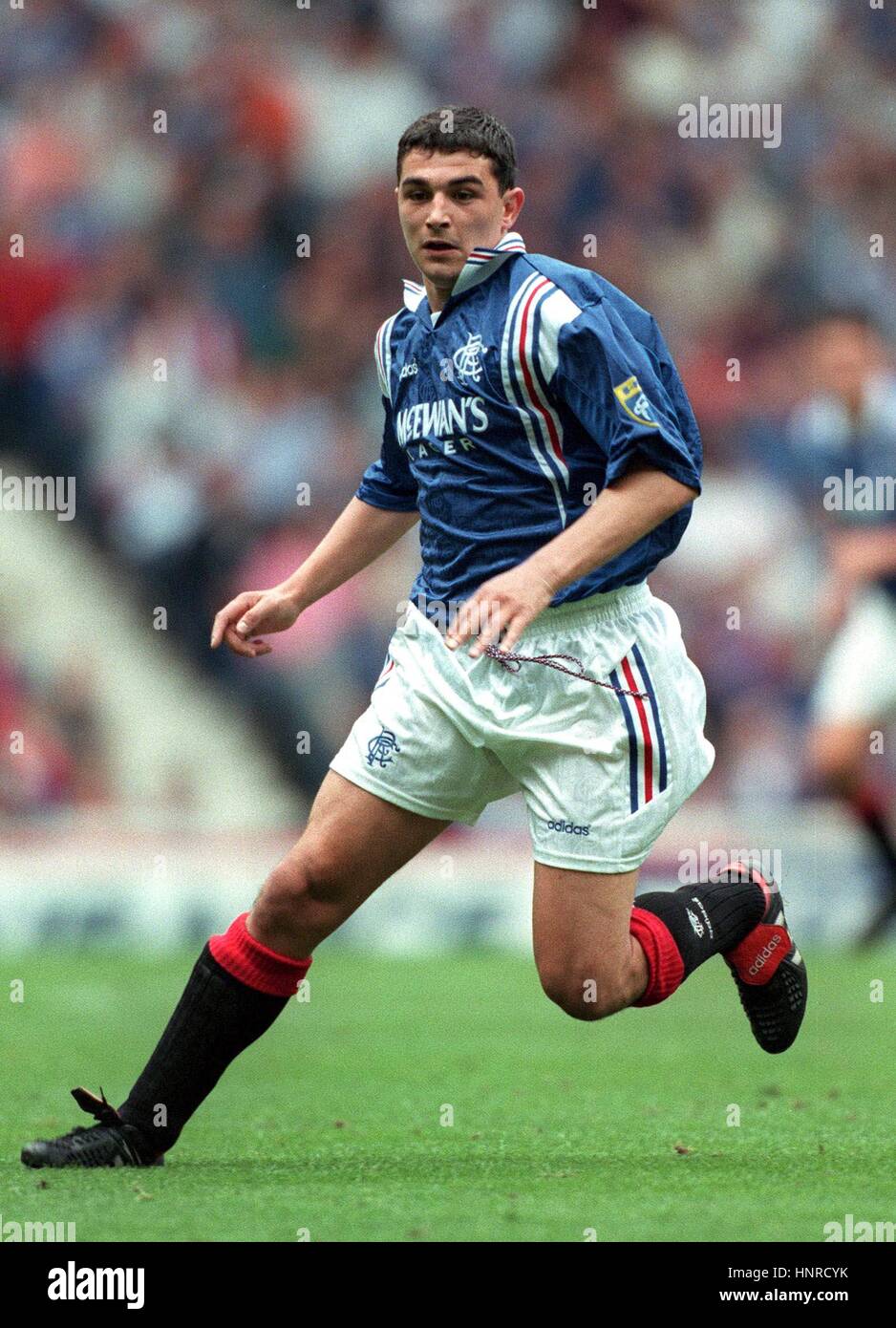 CHARLIE MILLER GLASGOW RANGERS 13 August 1996 Stock Photo - Alamy
