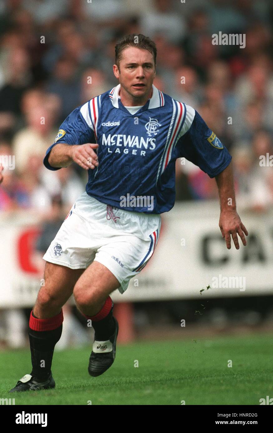 ALLY MCCOIST GLASGOW RANGERS FC 29 August 1996 Stock Photo - Alamy