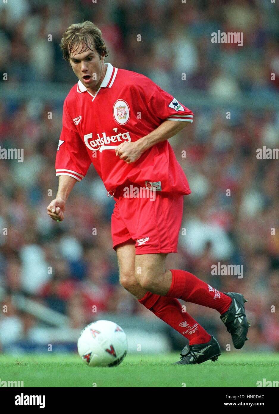 JASON MCATEER LIVERPOOL FC 09 September 1996 Stock Photo - Alamy