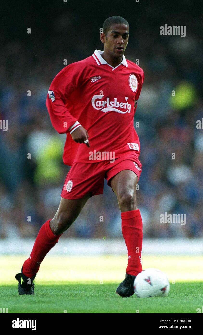 PHIL BABB LIVERPOOL FC 15 September 1996 Stock Photo - Alamy