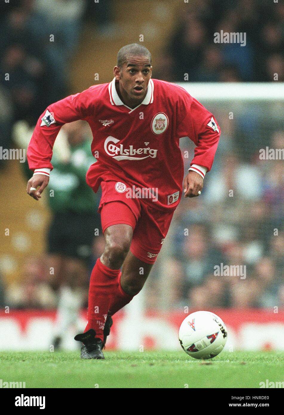 PHIL BABB LIVERPOOL FC 26 September 1996 Stock Photo - Alamy