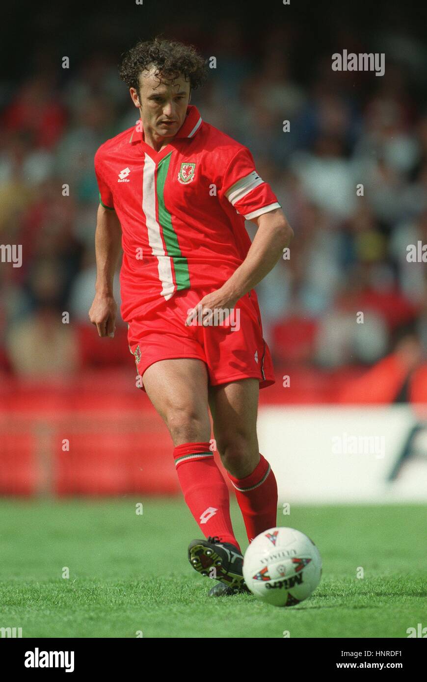 BARRY HORNE WALES & BIRMINGHAM CITY FC 13 September 1996 Stock Photo ...