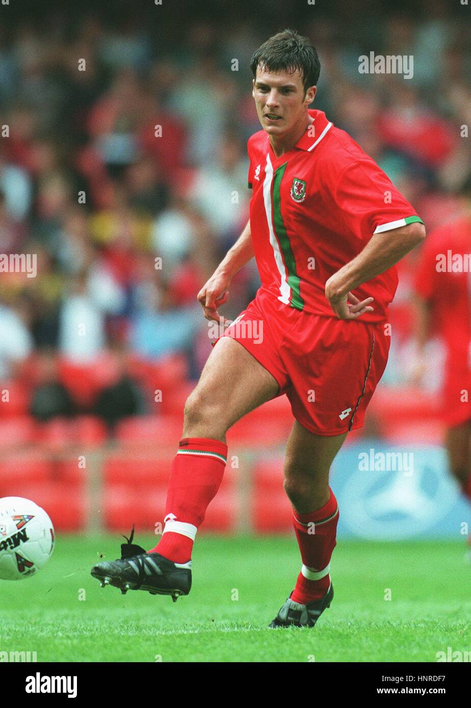 MARCUS BROWNING WALES & BRISTOL ROVERS FC 13 September 1996 Stock Photo ...