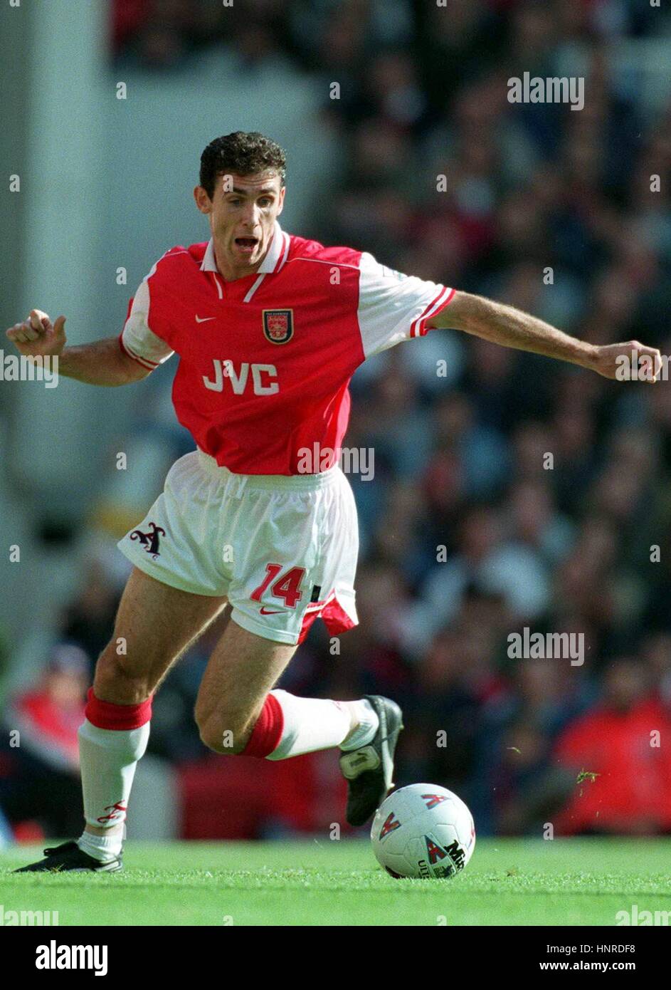 MARTIN KEOWN ARSENAL FC 10 October 1996 Stock Photo - Alamy