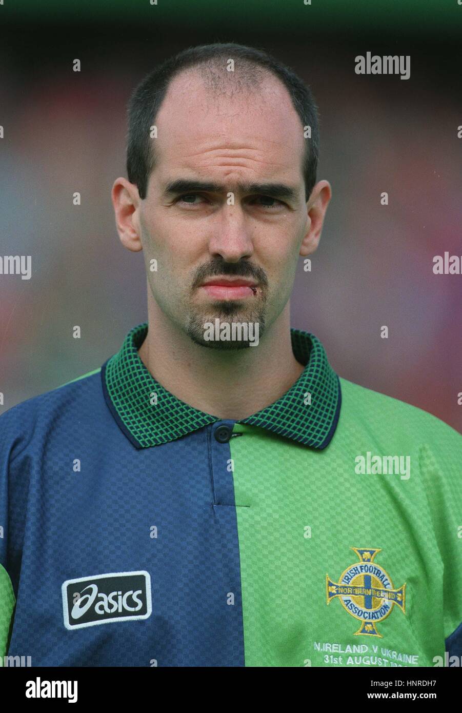STEVE MORROW NORTHERN IRELAND & ARSENAL FC 17 October 1996 Stock Photo ...