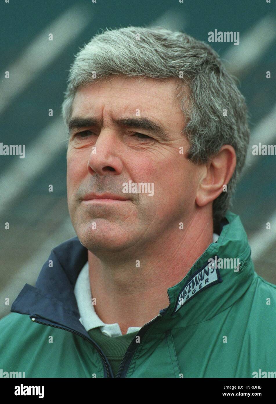 BRYAN HAMILTON NORTHERN IRELAND MANAGER 17 October 1996 Stock Photo - Alamy