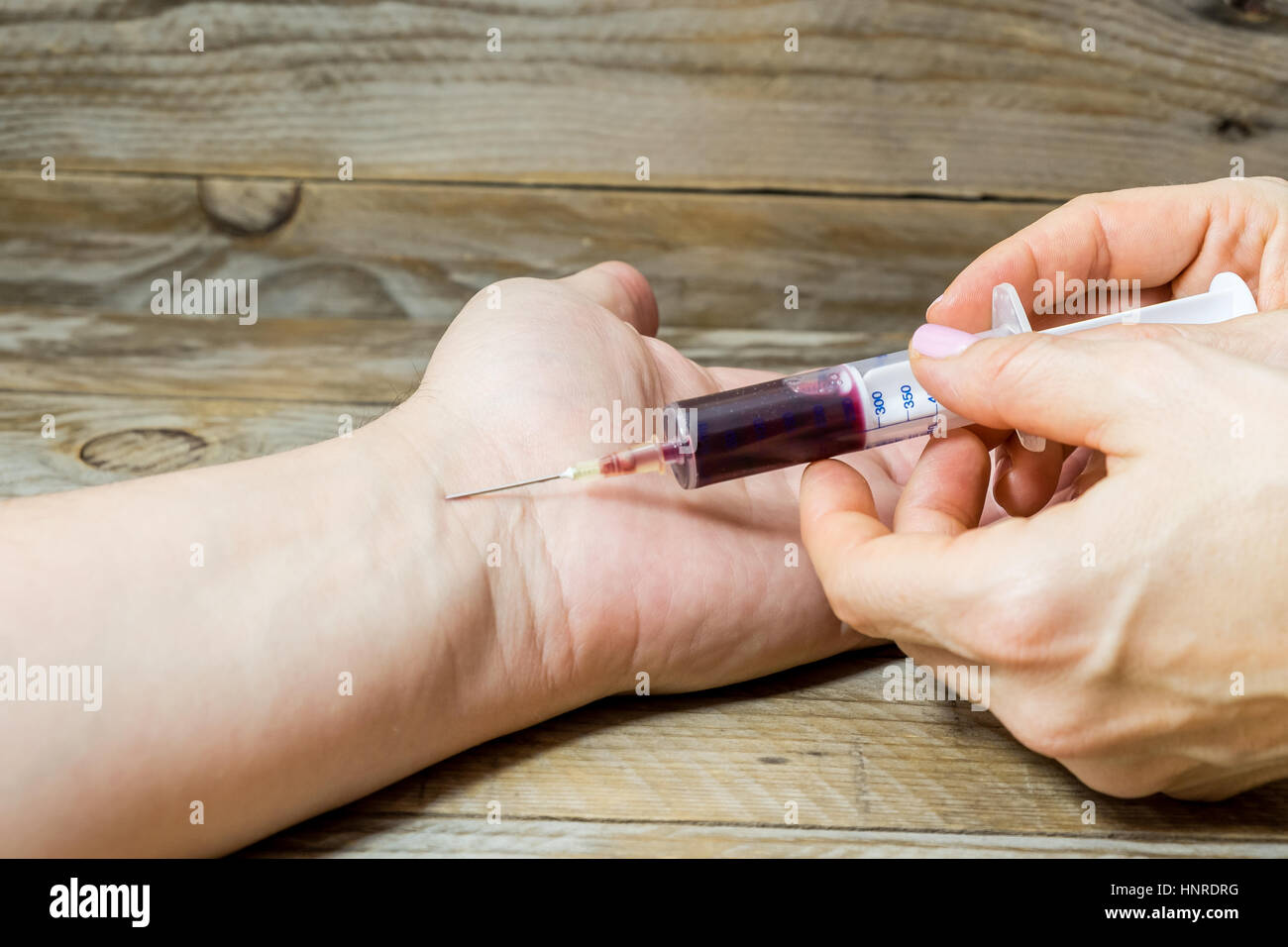 Blood collection needles hi-res stock photography and images - Alamy