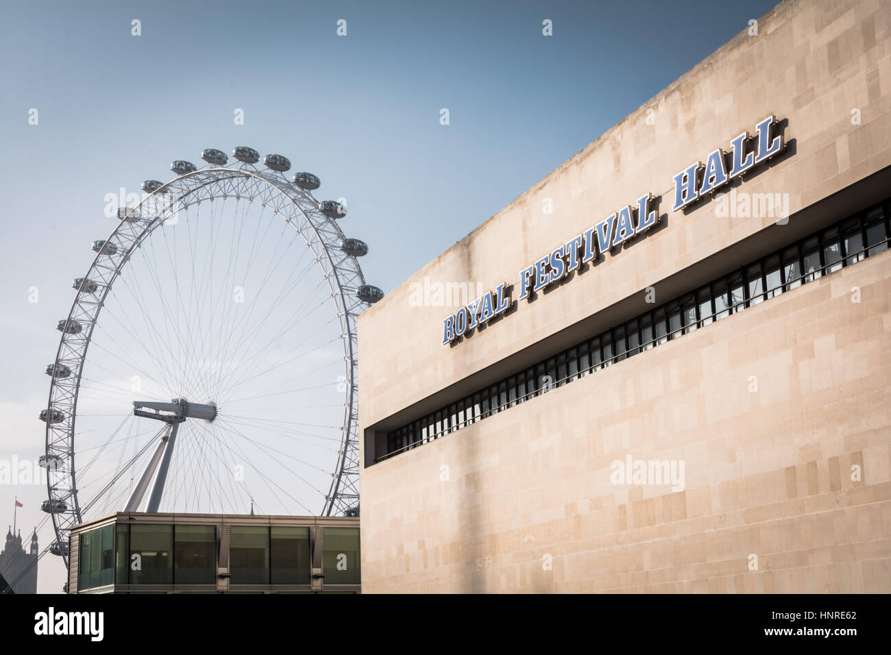 Royal Festival Hall, South Bank, Waterloo, London, SE1, UK Stock Photo ...