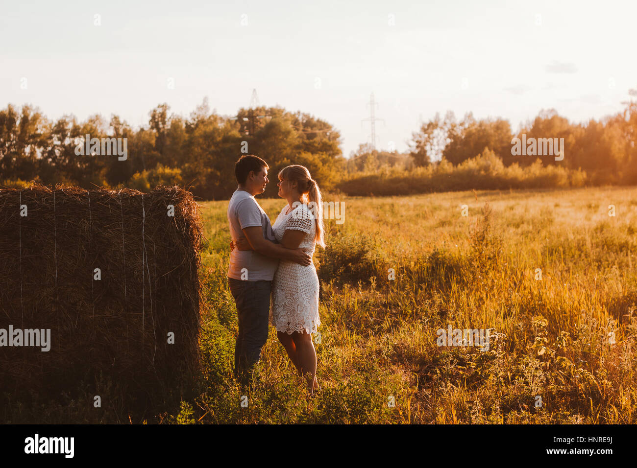 Rural love story hi-res stock photography and images - Alamy