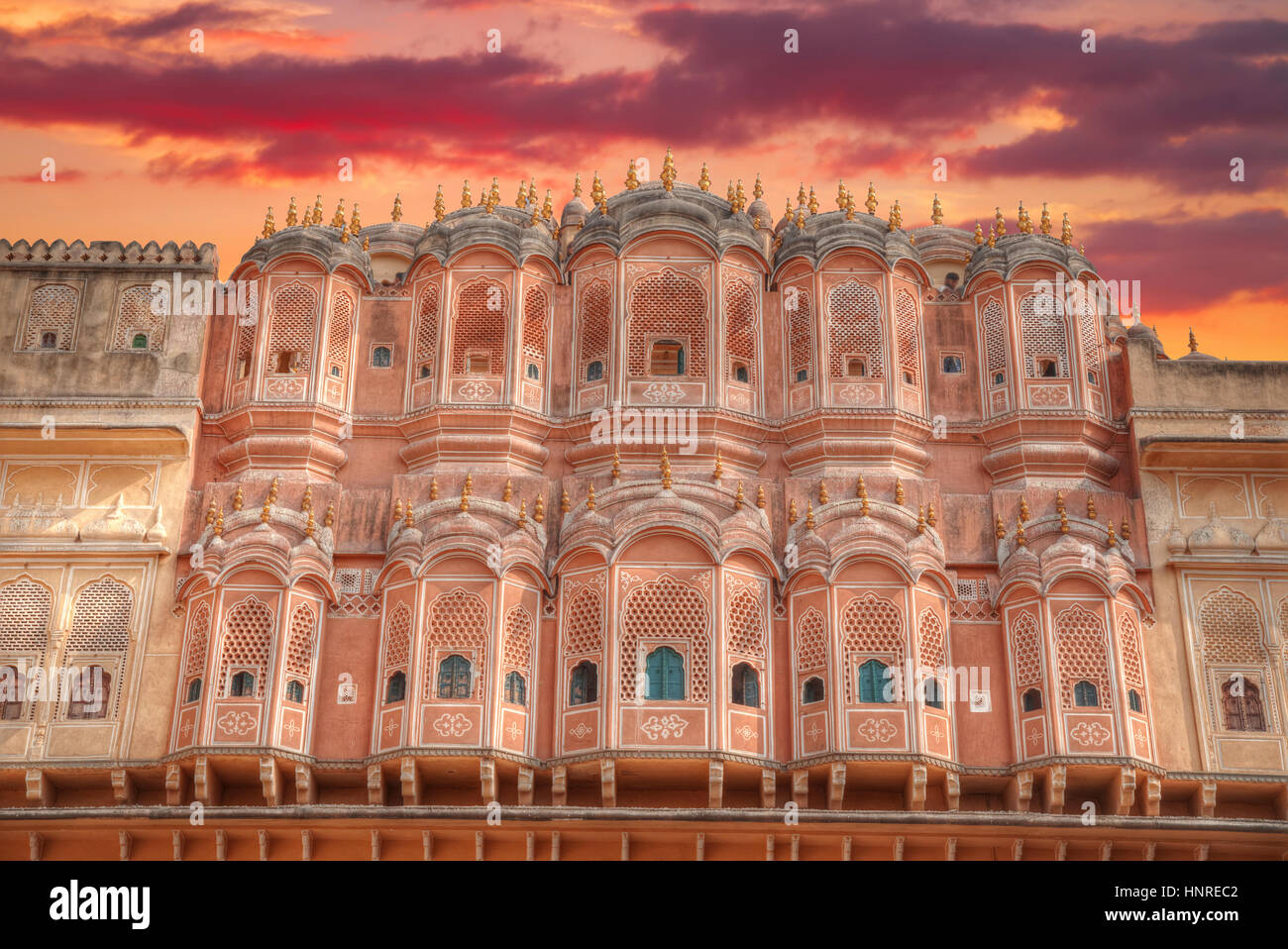 Jaipur - a city in India, Rajasthan. It called the "Pink City" because ...