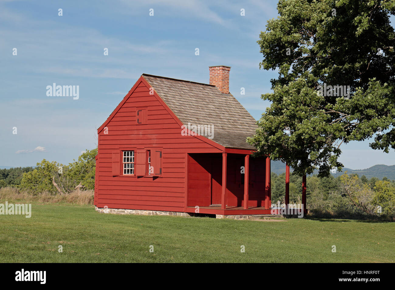 The Neilson House on Saratoga National Historical Park, Stillwater, New ...