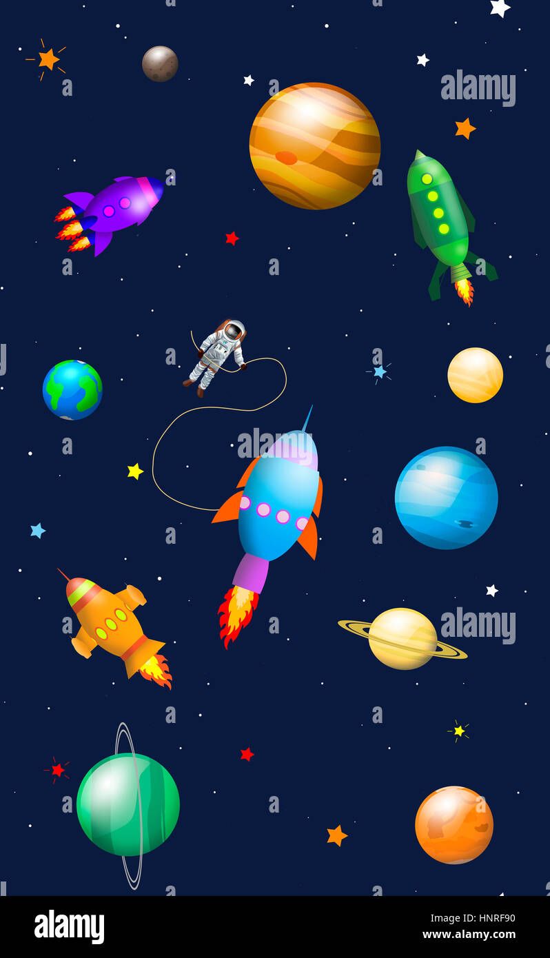 Solar system planets for kids hi-res stock photography and images - Alamy