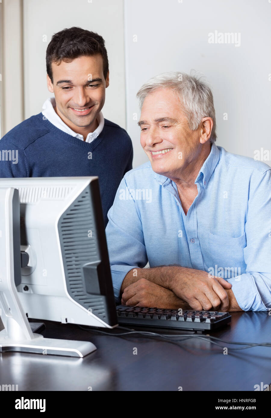 Old teacher young teacher hi-res stock photography and images - Alamy