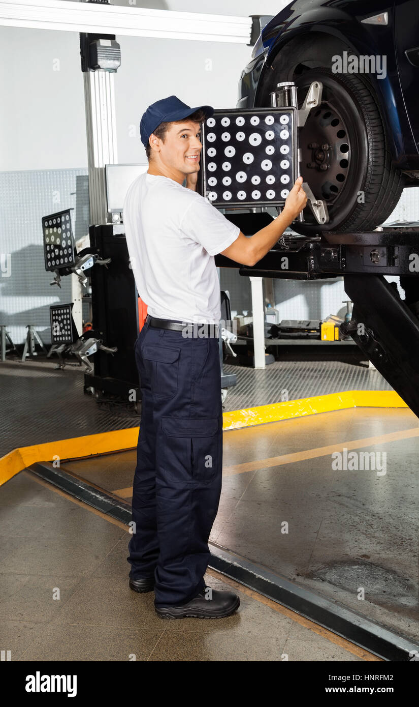 Wheel alignment hi-res stock photography and images - Alamy