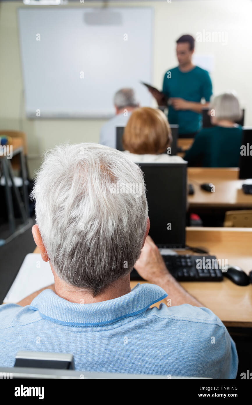 Male teacher caucasian classroom hi-res stock photography and images ...