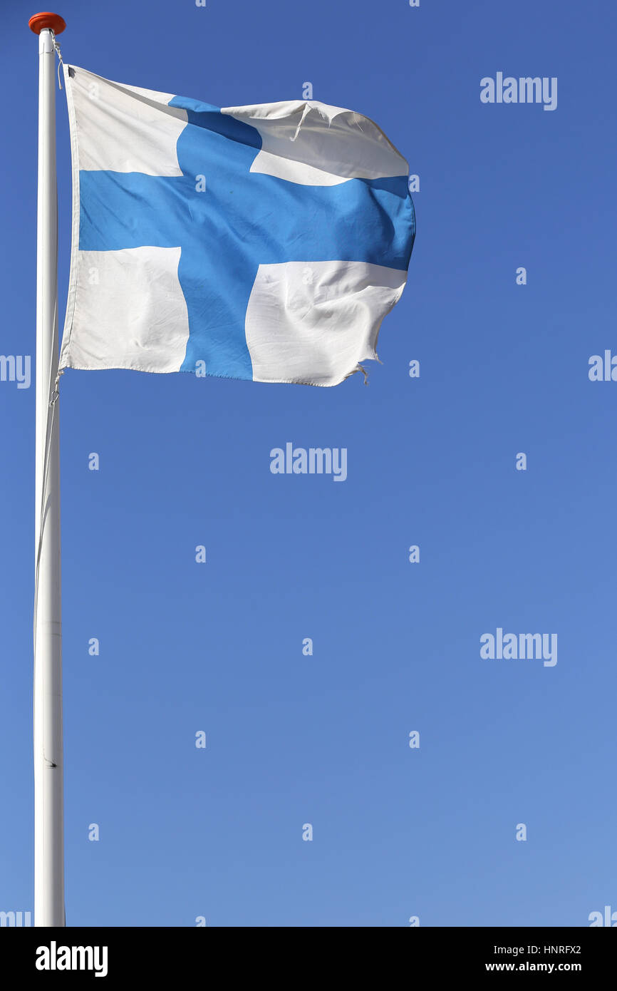 Finnish_flag hi-res stock photography and images - Alamy