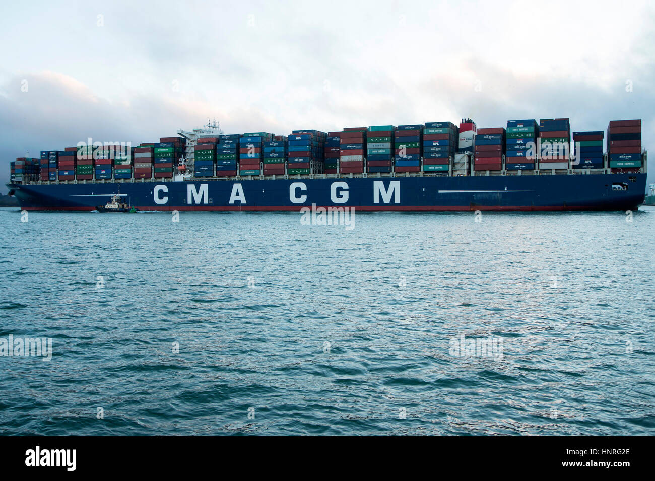 Cma cgm container ship hi-res stock photography and images - Alamy