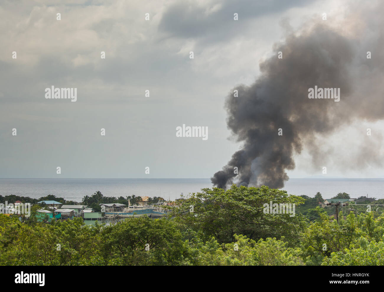 Caribbean harbor explosion hi-res stock photography and images - Alamy