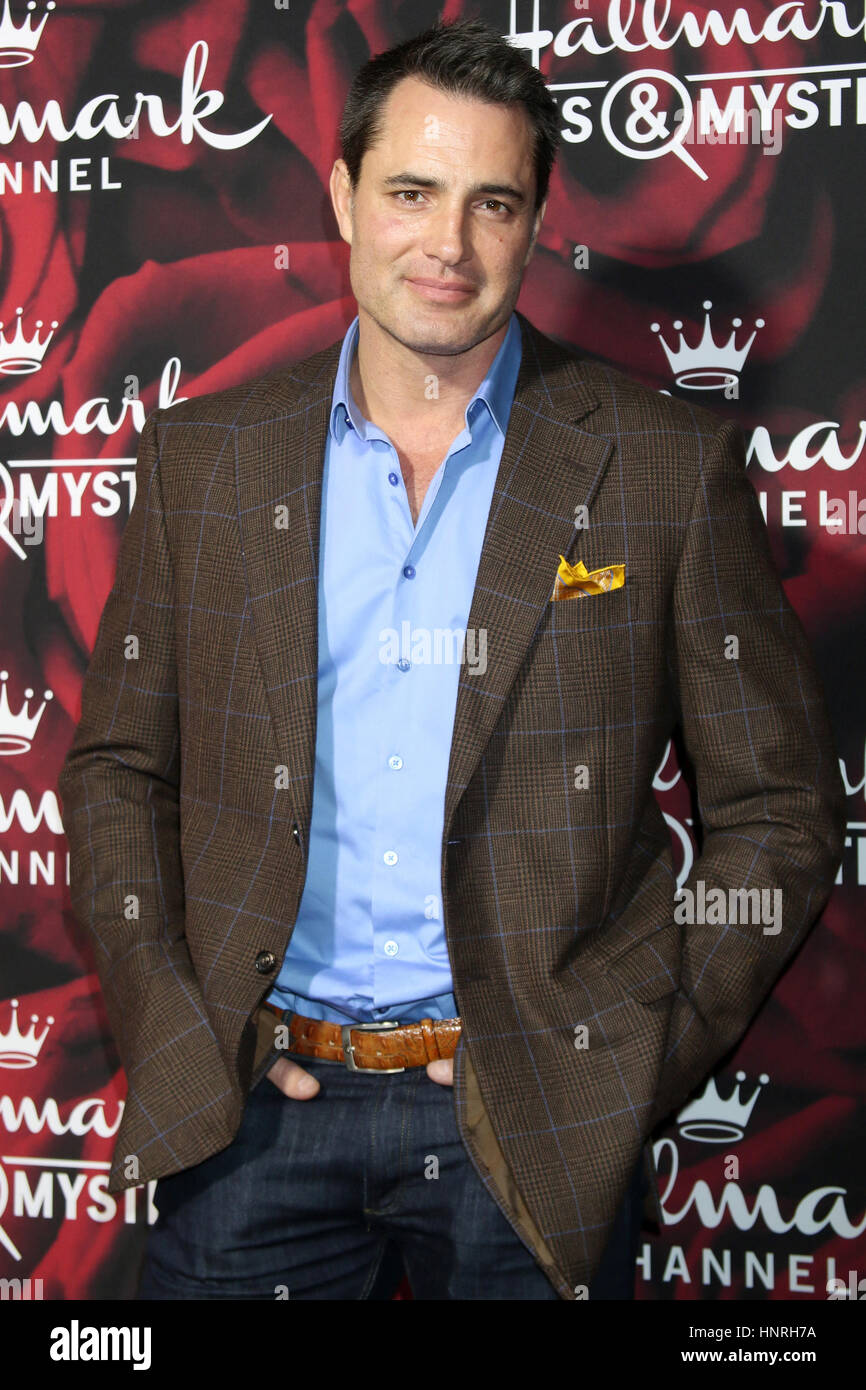 Victor Webster attending the Hallmark Channel and Hallmark Movies and ...