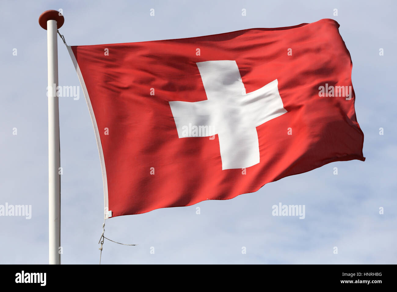 Swiss red cross swiss flag hi-res stock photography and images - Alamy