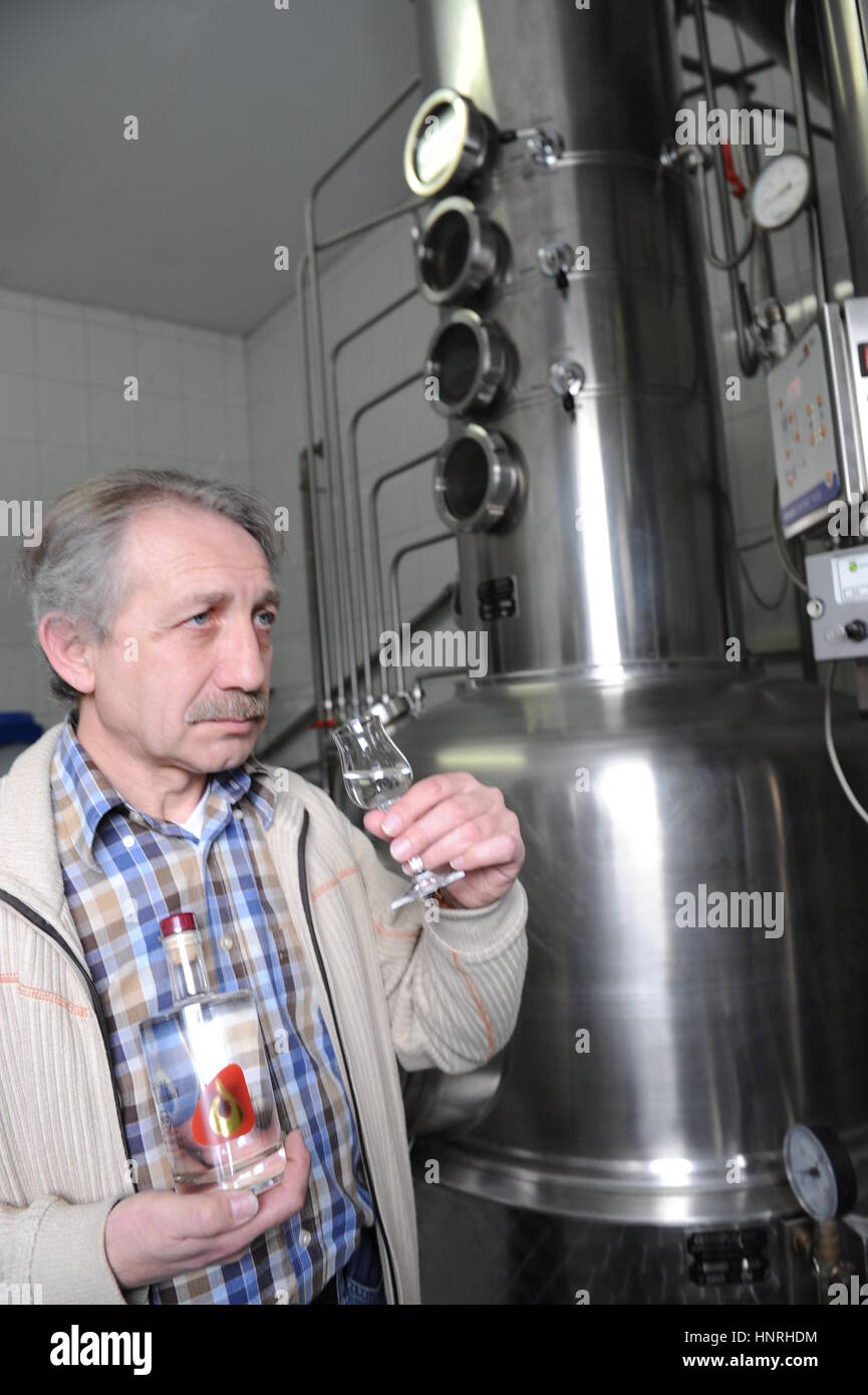 German schnapps tasting hi-res stock photography and images - Alamy