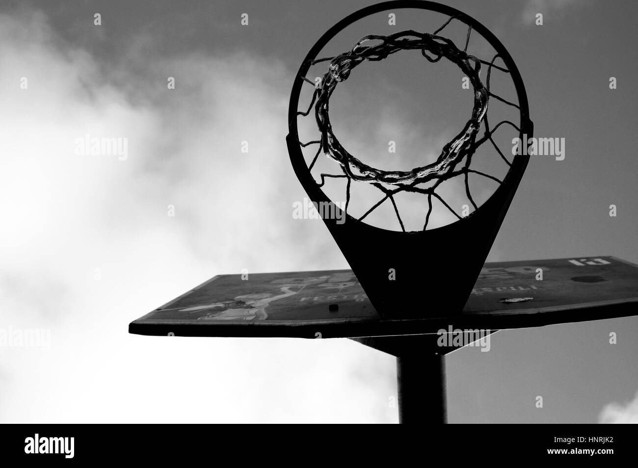 Basketball Hoop Wallpaper Black And White