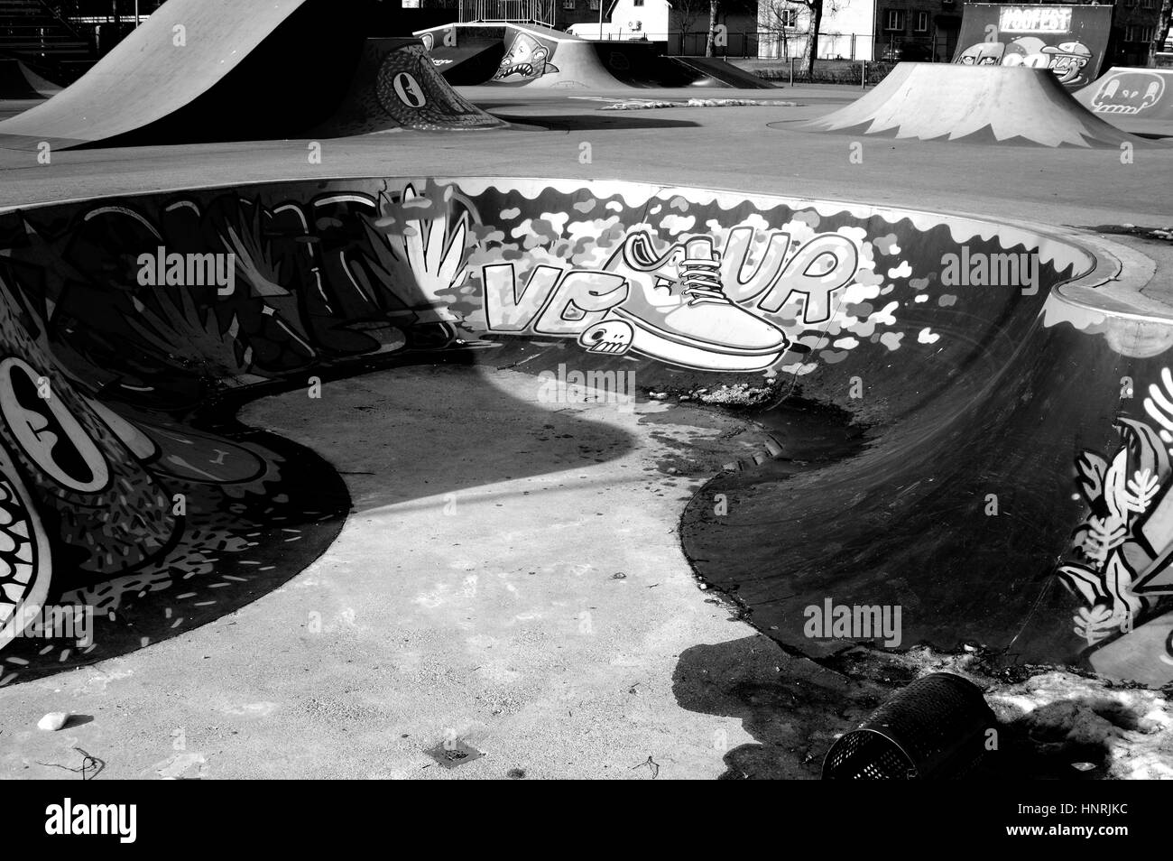 Sport ramp Black and White Stock Photos & Images - Alamy