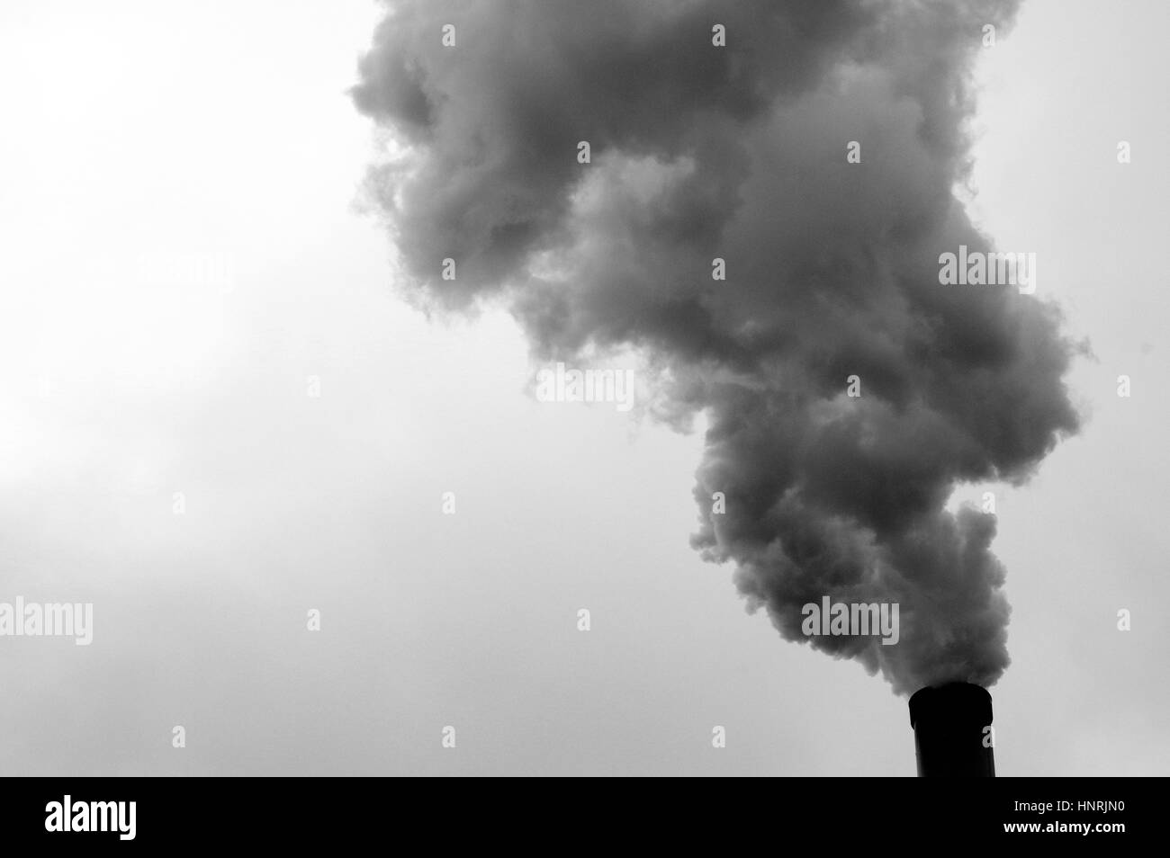 chimney, smoke,smoke stack Stock Photo - Alamy