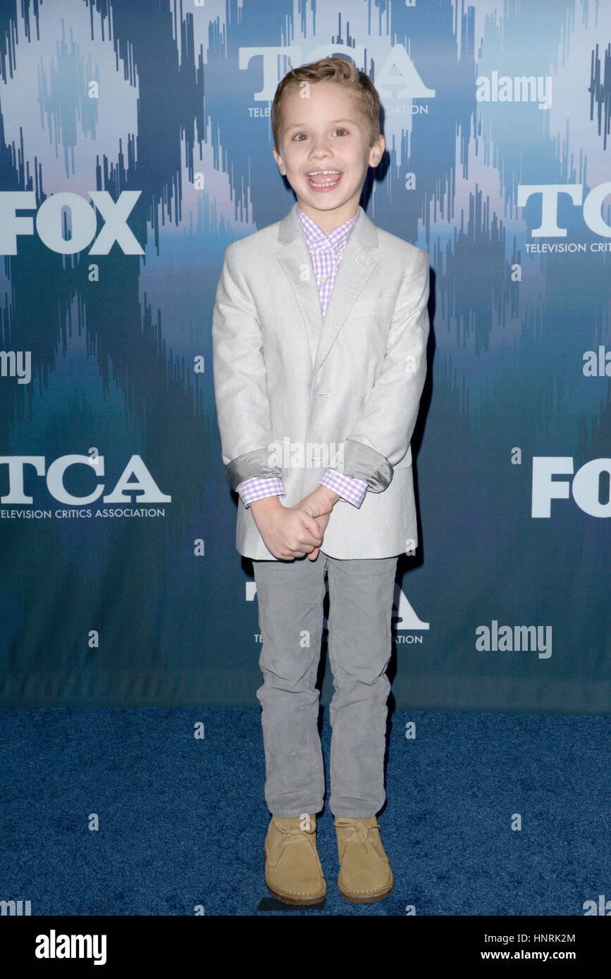 Jack Stanton attending the Fox Winter TCA 2017 All-Star party, held at ...