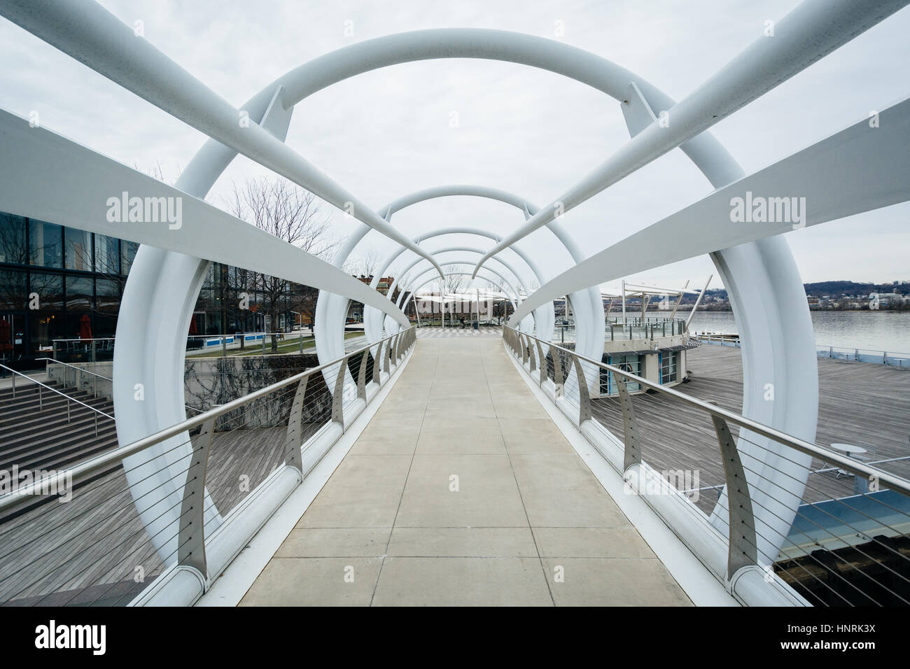 Bridges at The Yards Park, in Washington, DC Stock Photo - Alamy