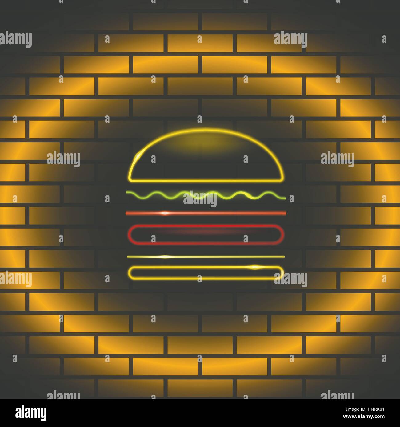 In the backlight Stock Vector Images - Alamy