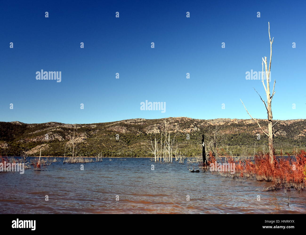Lake Bellfield in the Grampians National Park Victoria Australia Stock ...