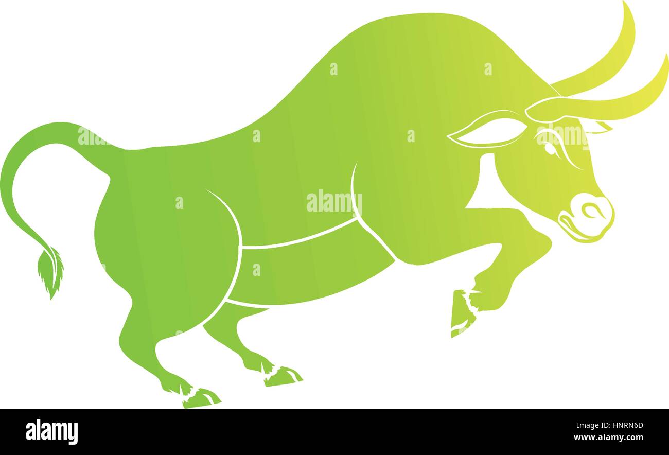 Bull stock market symbol icon vector illustration graphic design Stock ...