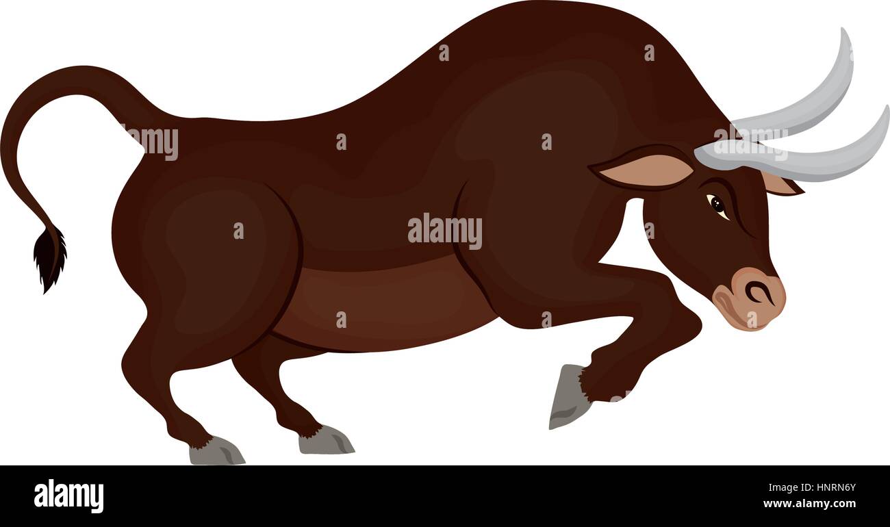 Bull stock market symbol icon vector illustration graphic design Stock ...