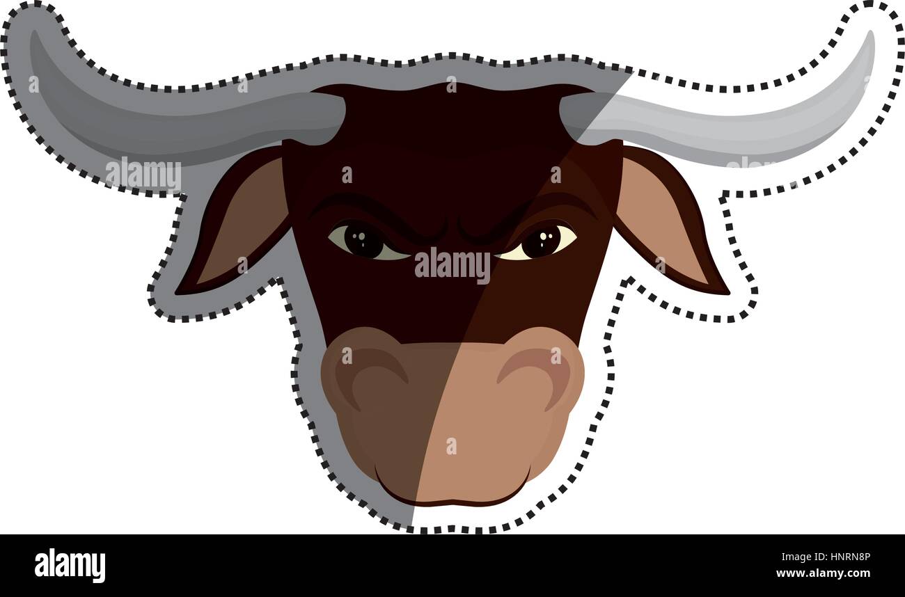 Bull stock market symbol icon vector illustration graphic design Stock ...