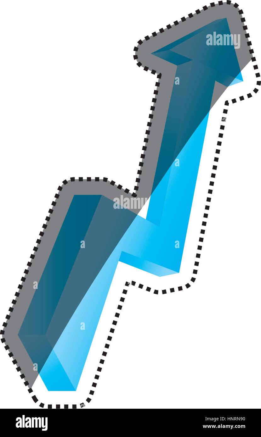 Arrow Up Increase Icon Vector Cut Out Stock Images & Pictures - Alamy