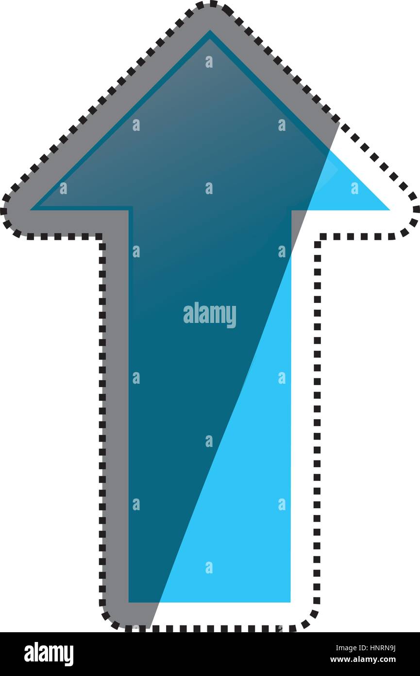 arrow up increase icon vector illustration graphic design Stock Vector ...