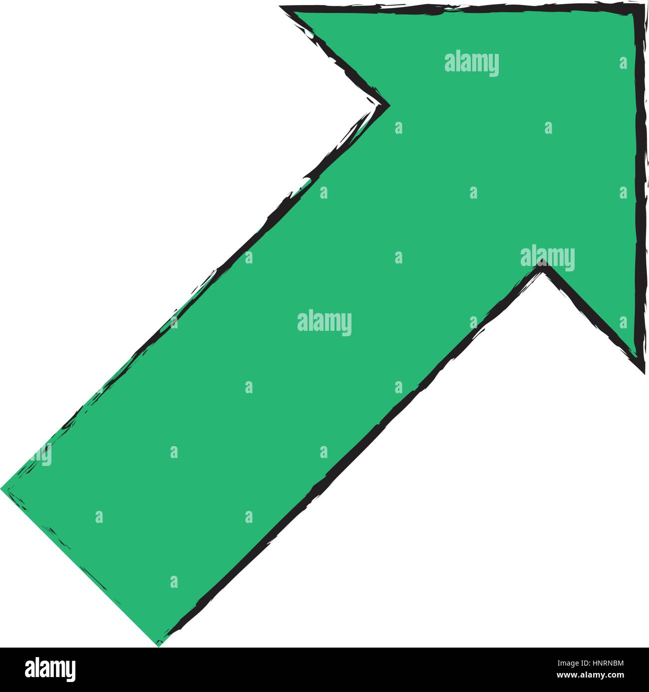 arrow up increase icon vector illustration graphic design Stock Vector ...