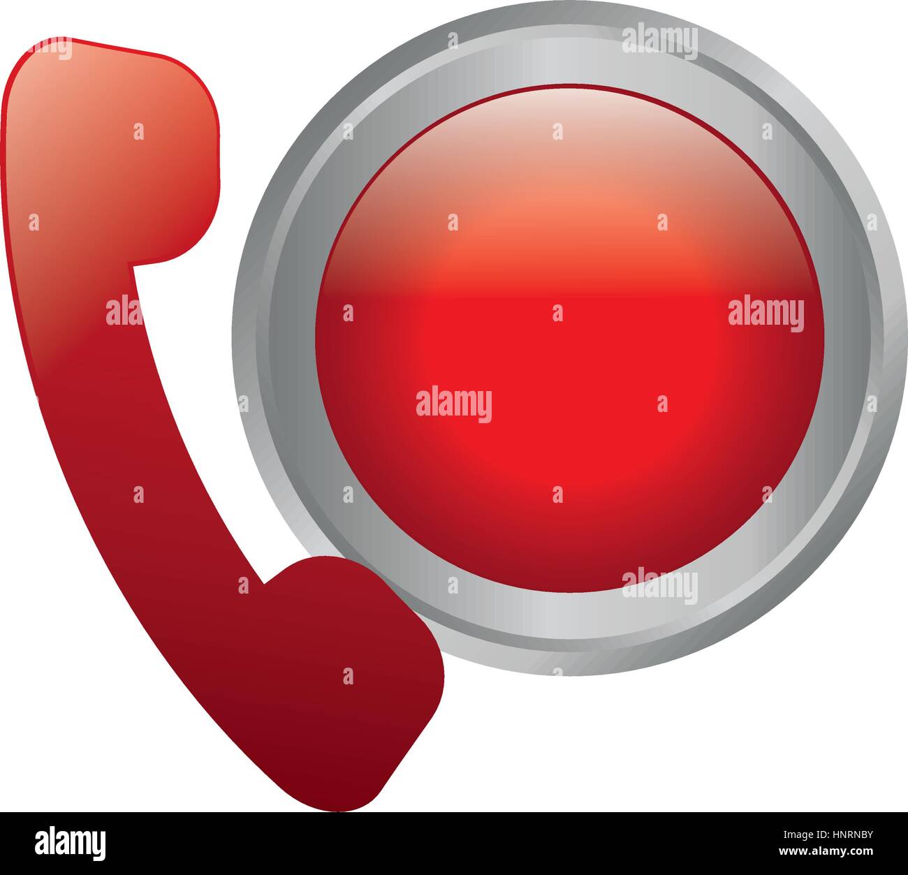 Emergency call line icon vector illustration graphic design Stock ...