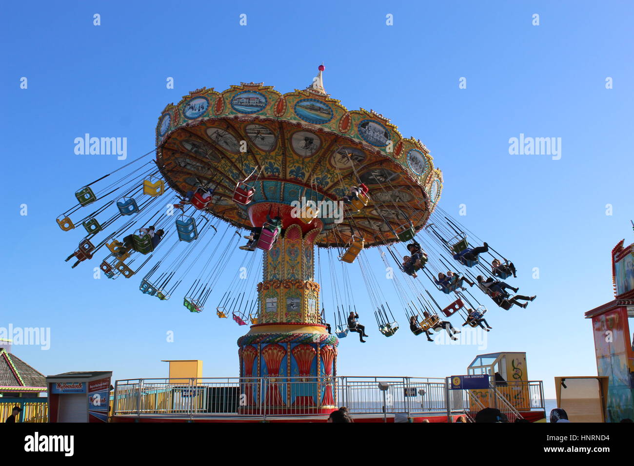 Spin ride swings hi-res stock photography and images - Alamy