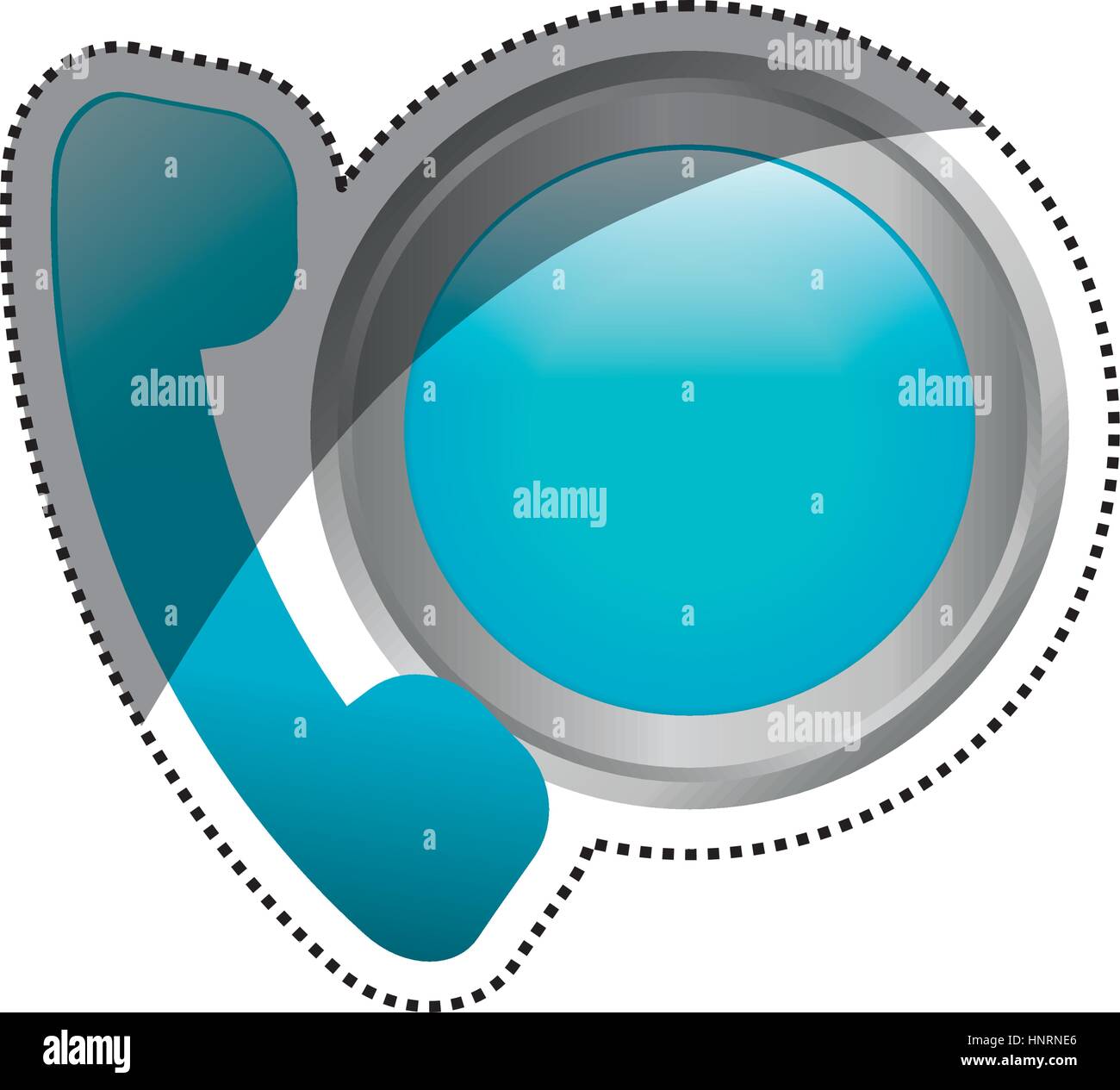 Emergency call line icon vector illustration graphic design Stock ...
