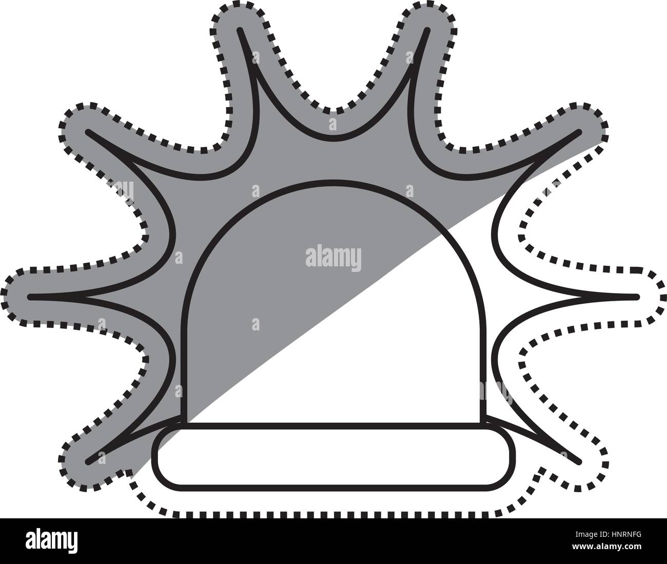 Alarm siren light icon vector illustration graphic design Stock Vector ...