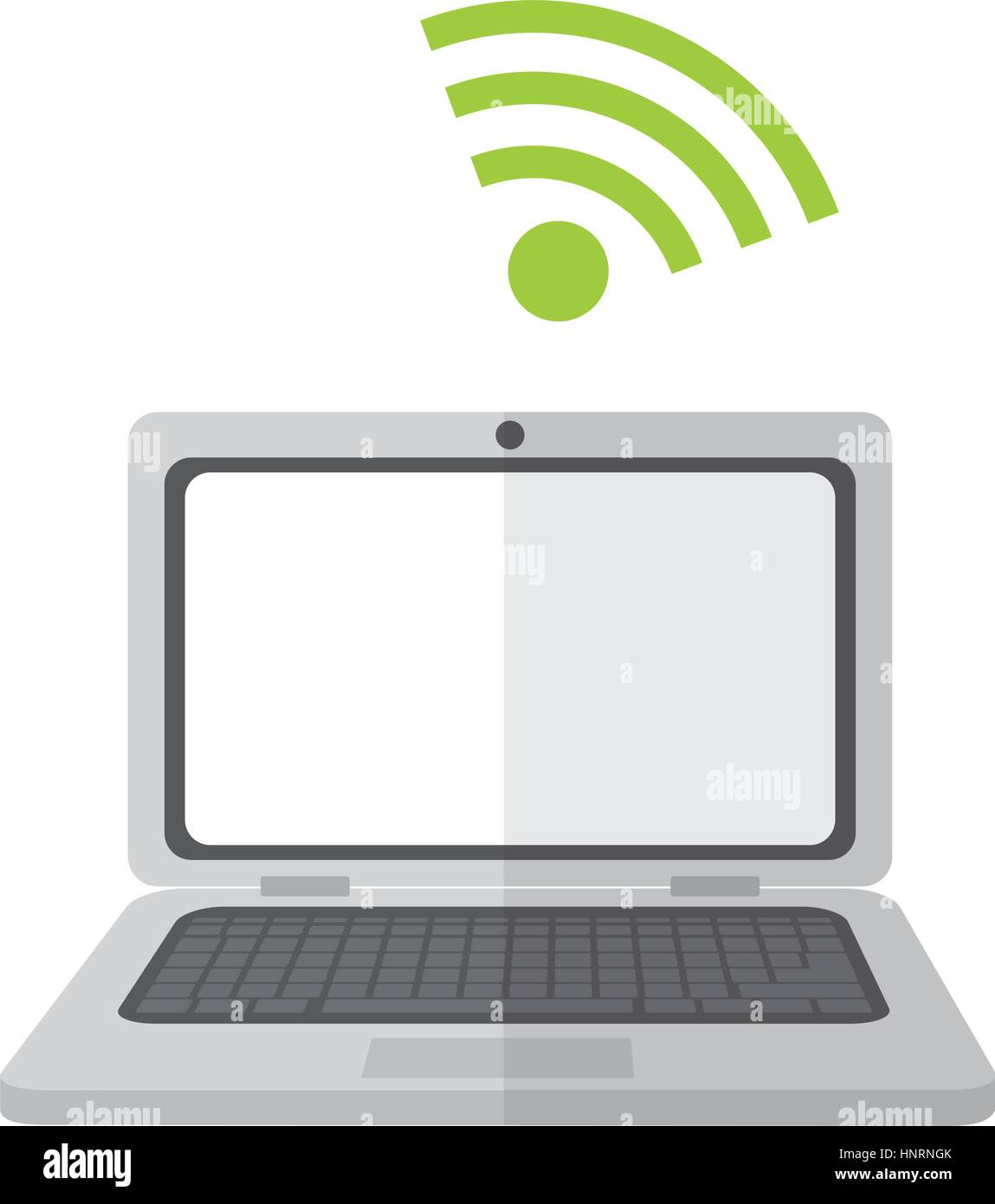 Laptop computer technology icon vector illustration graphic design ...